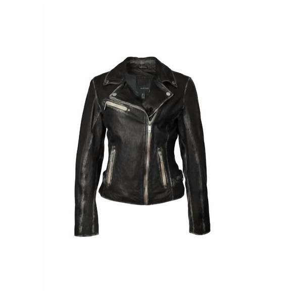 MAURITIUS | Jackets & Coats | New Mauritius Sofia 4 Rf Leather Jacket ...